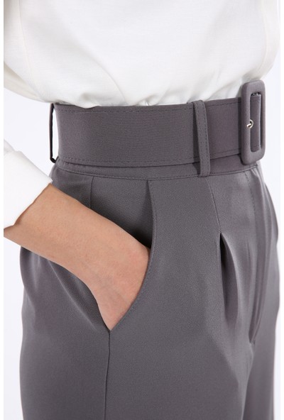 Allday Kemerli Bol Paça Pantolon