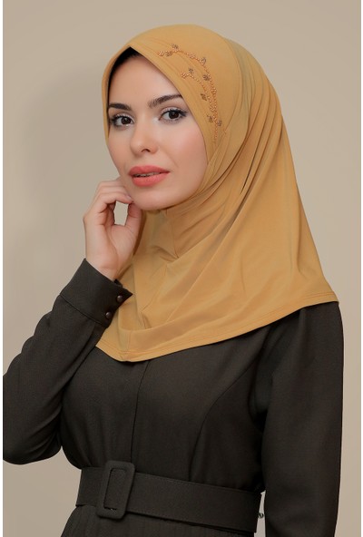 Hürrem Kadın Gold Elişi Laleli Pratik Tesettür