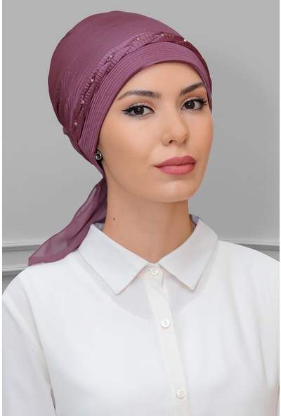 Hürrem Kadın Gül Kurusu Pilise Örgülü Pratik Bone Hürrem Kadın Gül Kurusu Pilise Örgülü Pratik Bone
