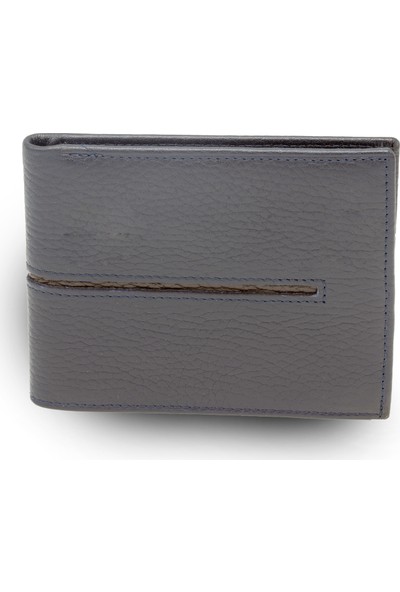 Verozi Desenli Deri Erkek Cüzdanı