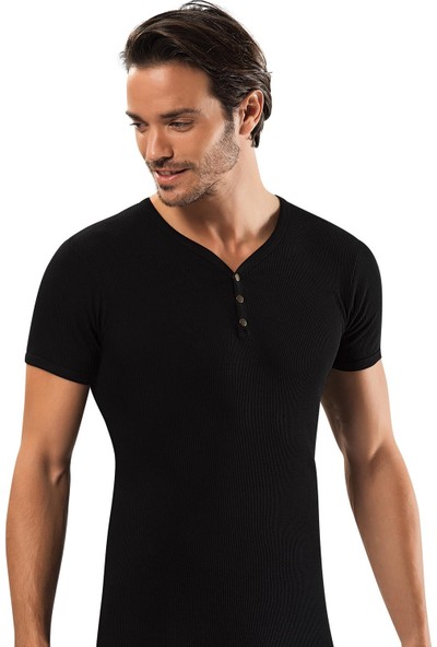 Erdem İç Giyim Kaşkorse Çıtçıtlı T-Shirt