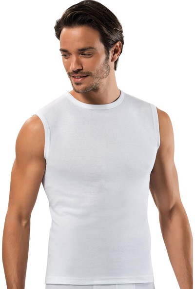 Erdem İç Giyim Ribana Kolsuz Kapalı Yaka