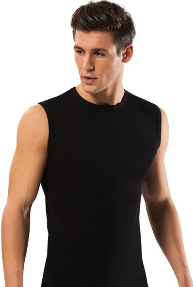 Erdem İç Giyim Ribana Kolsuz Kapalı Yaka