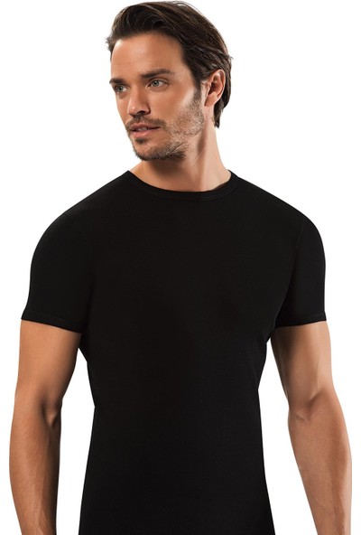 Erdem İç Giyim Ribana Kapalı Yaka T-Shirt