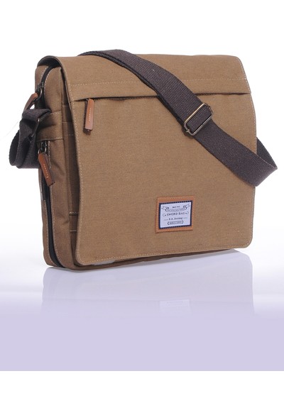 Bej Kanvas Postacı Çantası