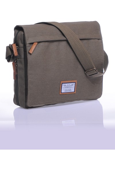 Haki Kanvas Postacı Çantası