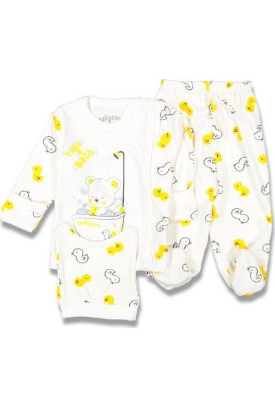 Hazal Baby Yavru Ördek 3'lü Zıbın Takım Hazal Baby Yavru Ördek 3'lü Zıbın Takım