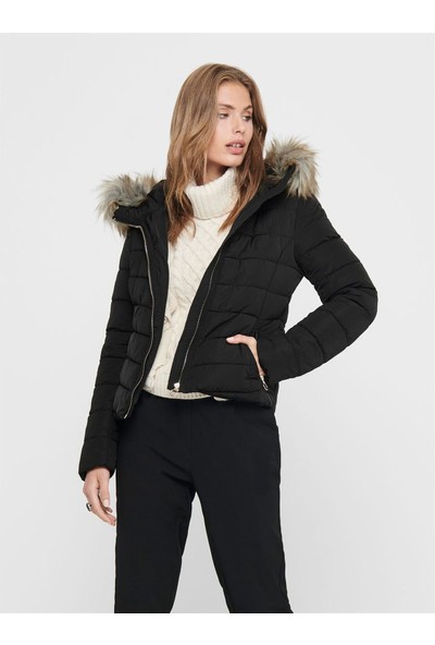 Only Kadın black Mont