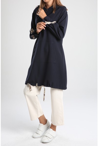 Allday Kapüşonlu Cepli Kap