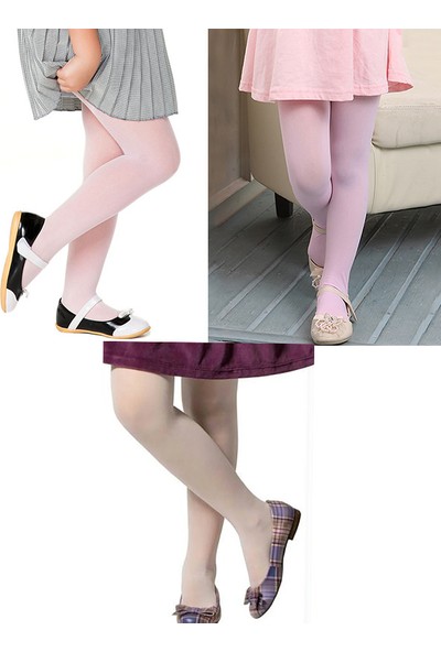 Olay Socks 3'lü Çocuk İnce Külotlu Çorap Olay Socks 3'lü Çocuk İnce Külotlu Çorap