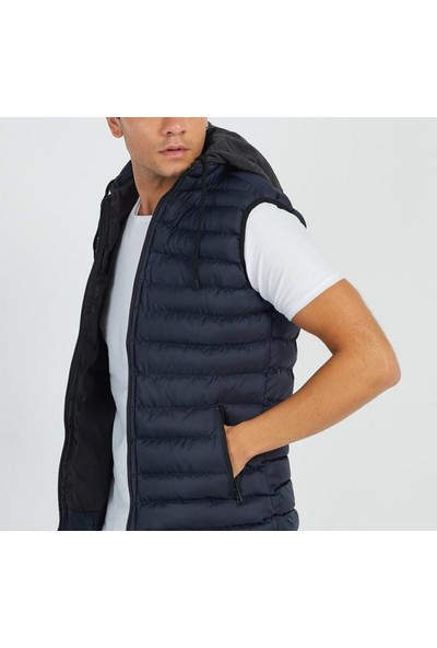 Erkek Siyah Şişme Yelek