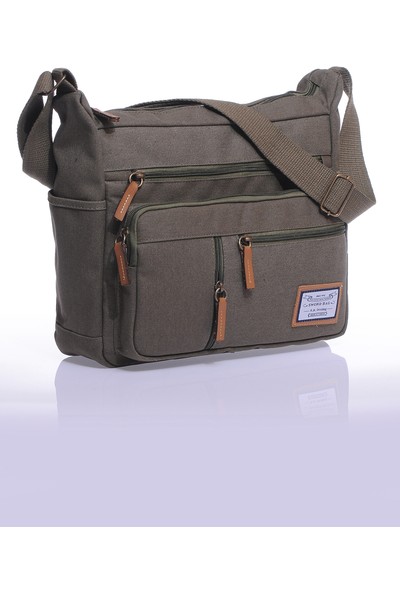 Sword Bag Haki Kanvas Postacı Çantası