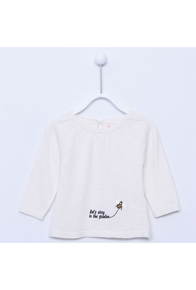 Silversun Ekru Baskılıtriko KAZAK|T-112545