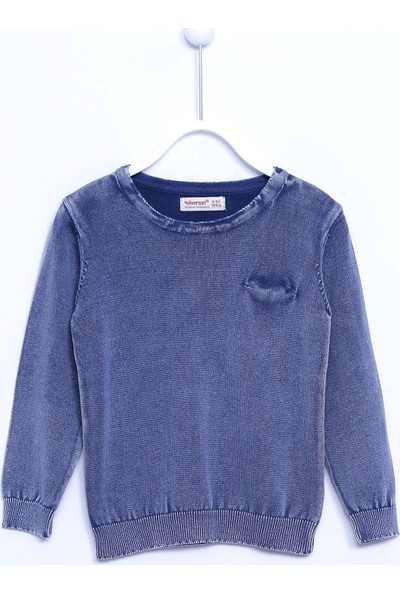 Silversun Mavi Bisiklet Yakatriko Kazak|t 210178