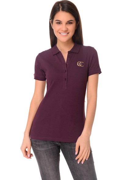Chic & Charisma Kadın Polo Yaka T-Shirt Chic & Charisma Kadın Polo Yaka T-Shirt