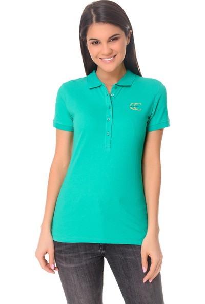 Chic & Charisma Kadın Polo Yaka T-Shirt Chic & Charisma Kadın Polo Yaka T-Shirt