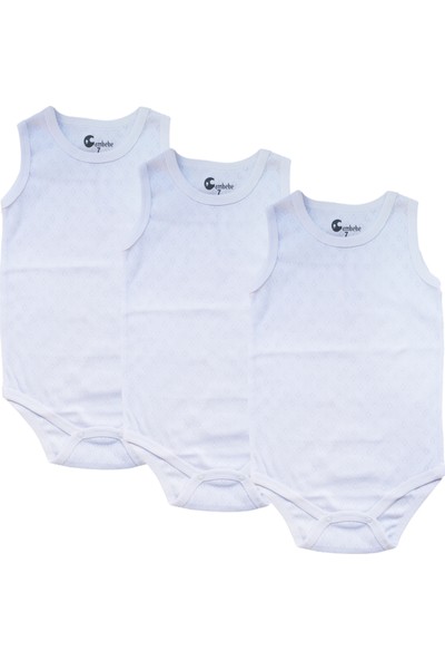 Cembebe 3 Adet Kız Erkek Çocuk Yazlık Çıtçıtlı Body Cembebe 3 Adet Kız Erkek Çocuk Yazlık Çıtçıtlı Body