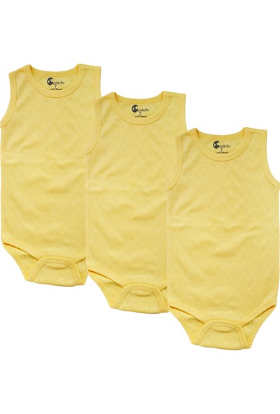 Cembebe 3 Adet Kız Erkek Çocuk Yazlık Çıtçıtlı Body Cembebe 3 Adet Kız Erkek Çocuk Yazlık Çıtçıtlı Body