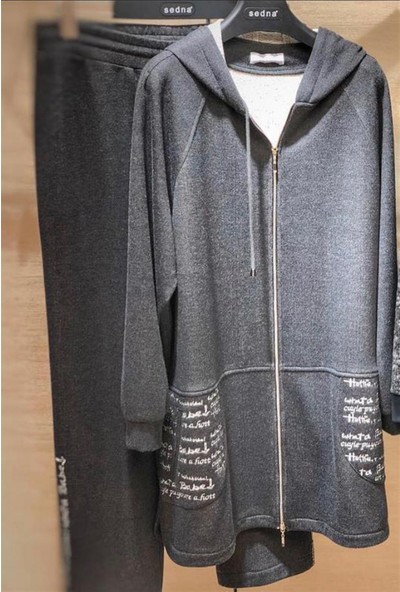 Sedna Bayan Gri Pantolon