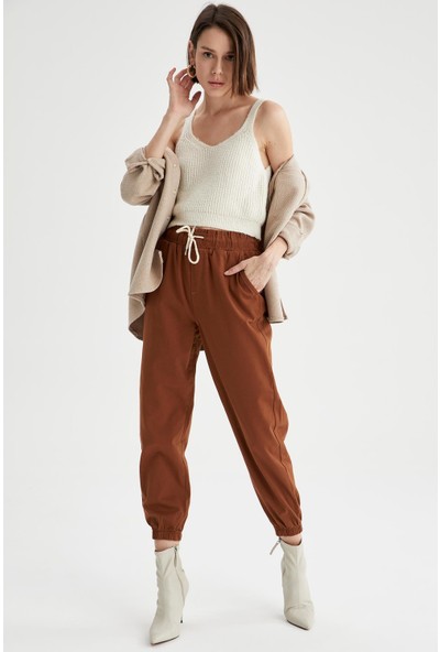 Defacto Beli Bağcıklı Relax Fit Jogger Eşofman Altı S6111AZ21SP Defacto Beli Bağcıklı Relax Fit Jogger Eşofman Altı S6111AZ21SP