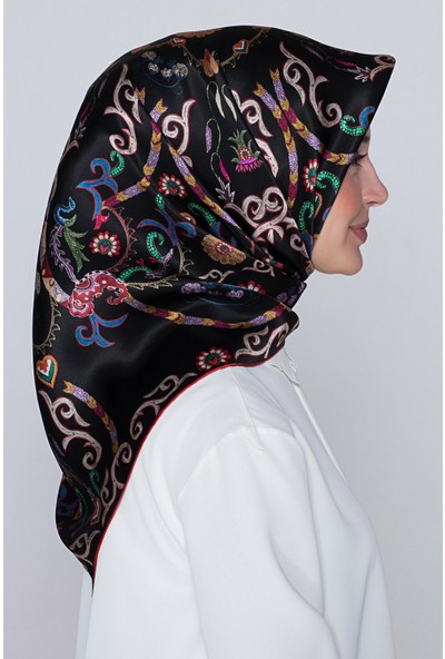 Armine Yeni Sezon Nostalji Serisi Ipek Twill Eşarp 8039D-09 Armine Yeni Sezon Nostalji Serisi Ipek Twill Eşarp 8039D-09