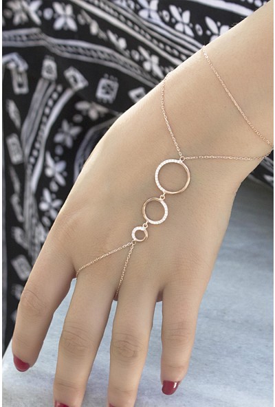 Sunshine 925 Ayar Gümüş Yuvarlak Beyaz Taşlı Şahmeran