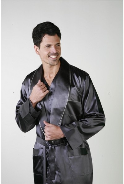 Ancelo Saten Pijama Takım ve Robdöşambr 3lü Damat Çeyiz Set ANC333 Ancelo Saten Pijama Takım ve Robdöşambr 3lü Damat Çeyiz Set ANC333