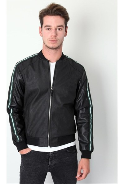 Rodrigo 4058 Erkek Deri Mont Siyah