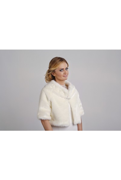 Turkuaz Aksesuar Gelin Ceket