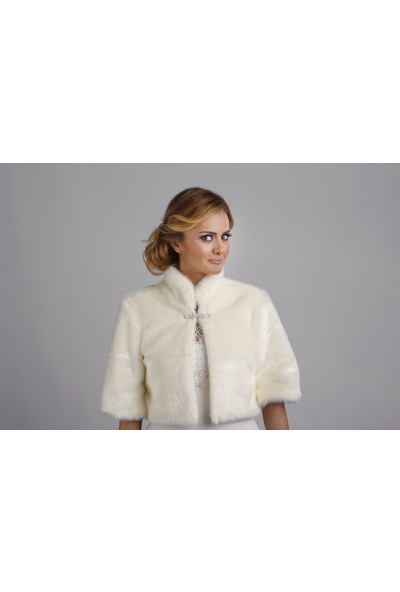 Turkuaz Aksesuar Gelin Ceket