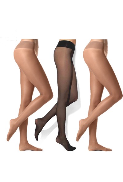 Bonny Silver Koku Yapmayan Külotlu Gümüş Çorap 3'lü Paket