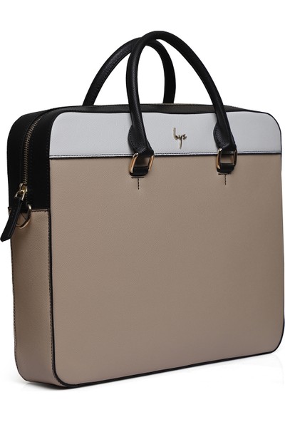 Beyaz Çanta BYZ-233 Kadın Evrak Çantası