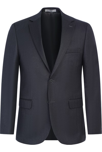 Kiğılı Slim Fit Balık Sırtı Ceket