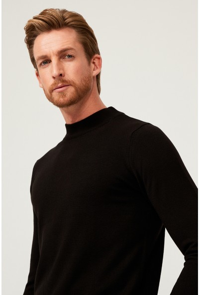 Kiğılı Bato Yaka Regular Fit Triko Kazak