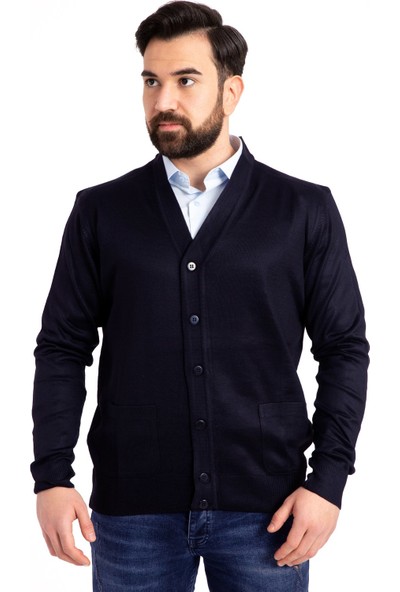 Mutlu Erkek Ince Yün Triko Örgü Baba Hırka Mutlu Erkek Ince Yün Triko Örgü Baba Hırka