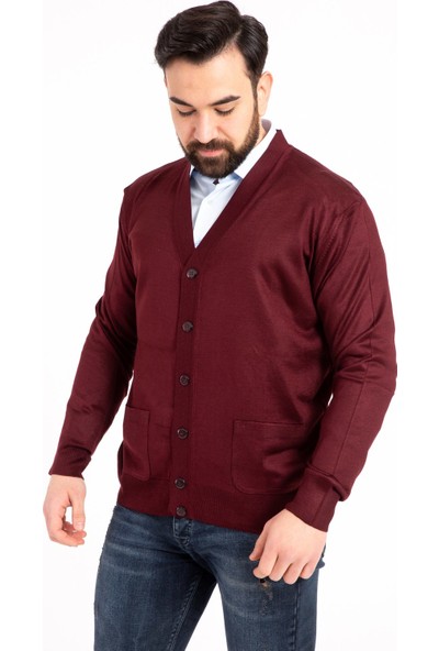 Mutlu Erkek Ince Yün Triko Örgü Baba Hırka Mutlu Erkek Ince Yün Triko Örgü Baba Hırka