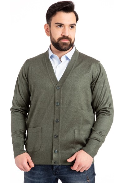 Mutlu Erkek Ince Yün Triko Örgü Baba Hırka Mutlu Erkek Ince Yün Triko Örgü Baba Hırka