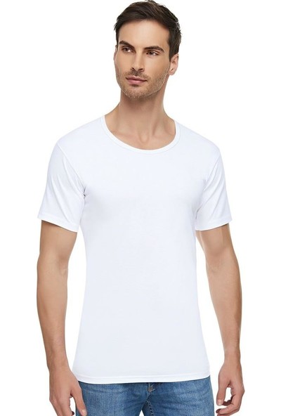 Tutku 6'lı Tutku Elit 1002 Bisiklet Yaka Erkek Fanila