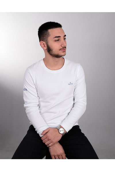 Lacaton O Yaka Sweatshirt Uzun Kollu Erkek Lacaton O Yaka Sweatshirt Uzun Kollu Erkek