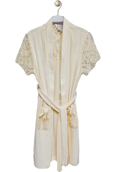 Evim Ve Moda Bambu Kadın Sabalık-Krem Evim Ve Moda Bambu Kadın Sabalık-Krem