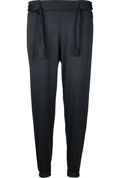 Belden Bağlama Kadın Krep Şalvar