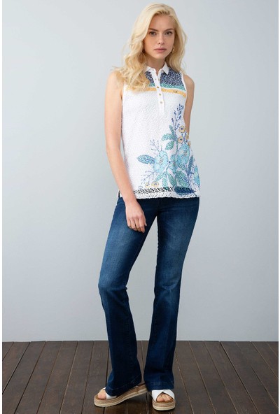 U.S. Polo Assn. Mavı Denım Pantolon 50203002-DN0023