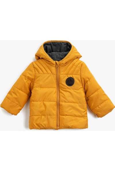 Koton Kapüşonlu Fermuarlı Şişme Mont