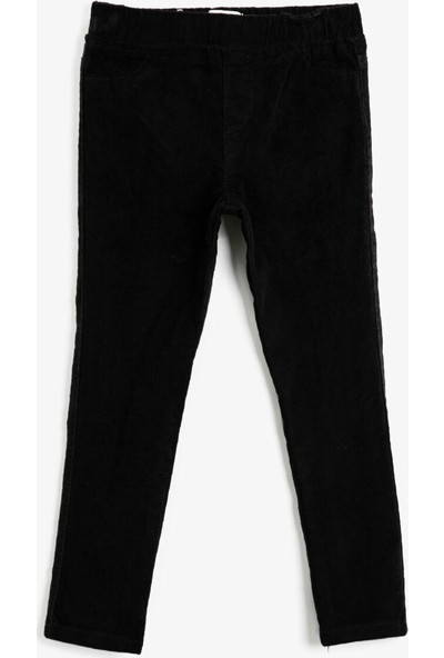 Koton Kadife Pamuklu Cepli Normal Bel Pantolon Koton Kadife Pamuklu Cepli Normal Bel Pantolon