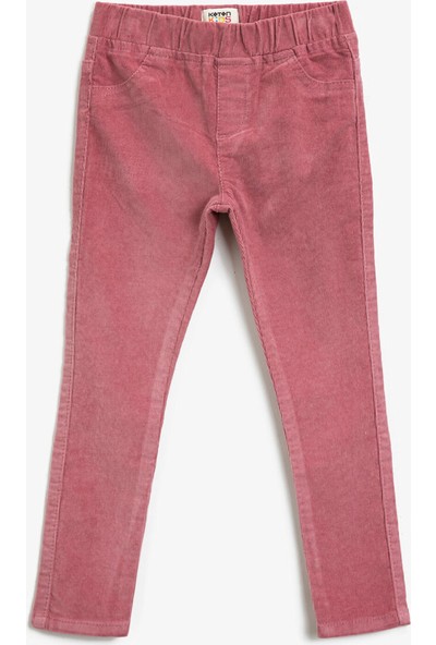 Koton Kadife Pamuklu Cepli Normal Bel Pantolon Koton Kadife Pamuklu Cepli Normal Bel Pantolon