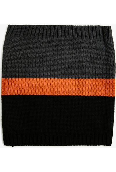 Koton Kids Renk Bloklu Atki