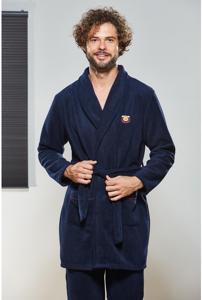 Pjs 21329 Erkek Polar Lacivert Sabahlık Pjs 21329 Erkek Polar Lacivert Sabahlık
