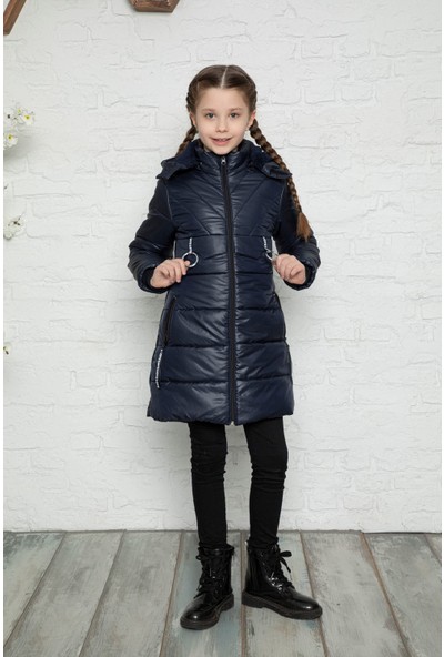 Epaavm Kapşonlu Içi Yünlü Şişme Kaban