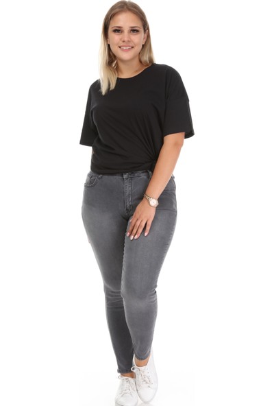 Big Free RD20YB010862 Koyu Gri Vıolet 032-1 Jean