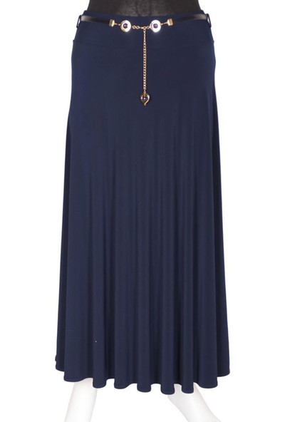 Eray Sandy Penye Kloş Lacivert Etek Eray Sandy Penye Kloş Lacivert Etek